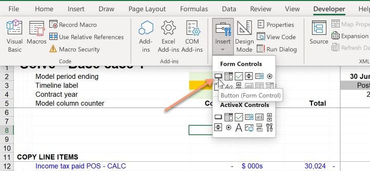 How To Attach A VBA Macro To A Button In Excel