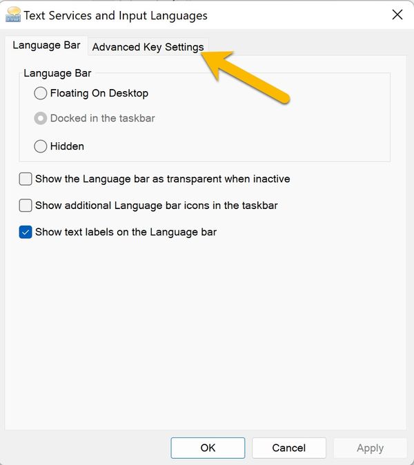 What to do if Control+Shift+0 is not working